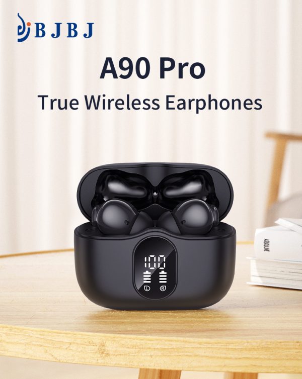 BJBJ A90 Pro TWS Earbuds with Digital Display - BJBJEARBUDS