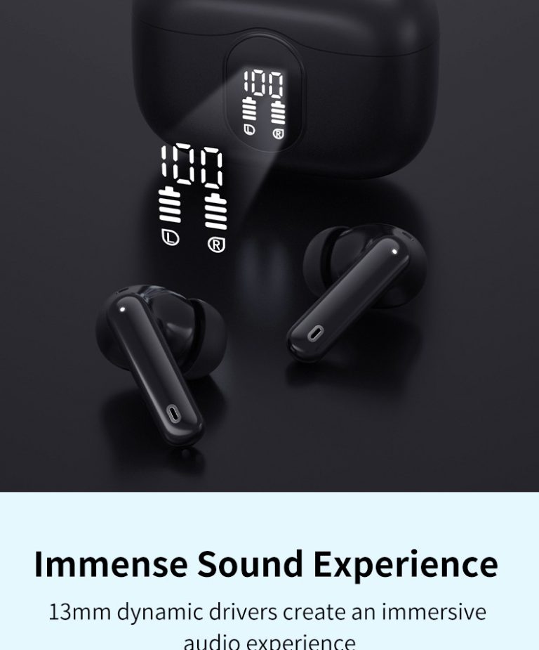 BJBJ A90 Pro TWS Earbuds with Digital Display - BJBJEARBUDS