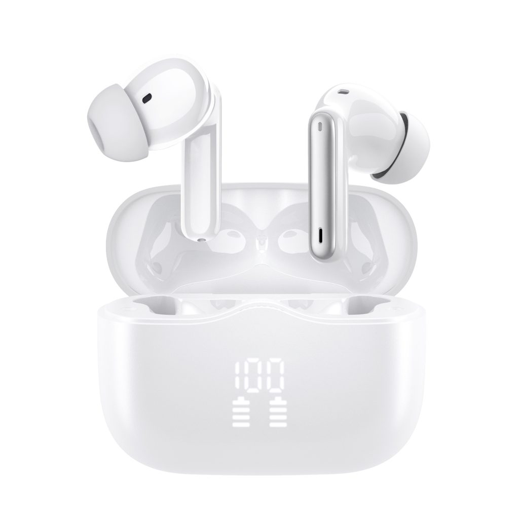 BJBJ A97 Pro TWS Earbuds Wite Smart Digital Display - BJBJEARBUDS