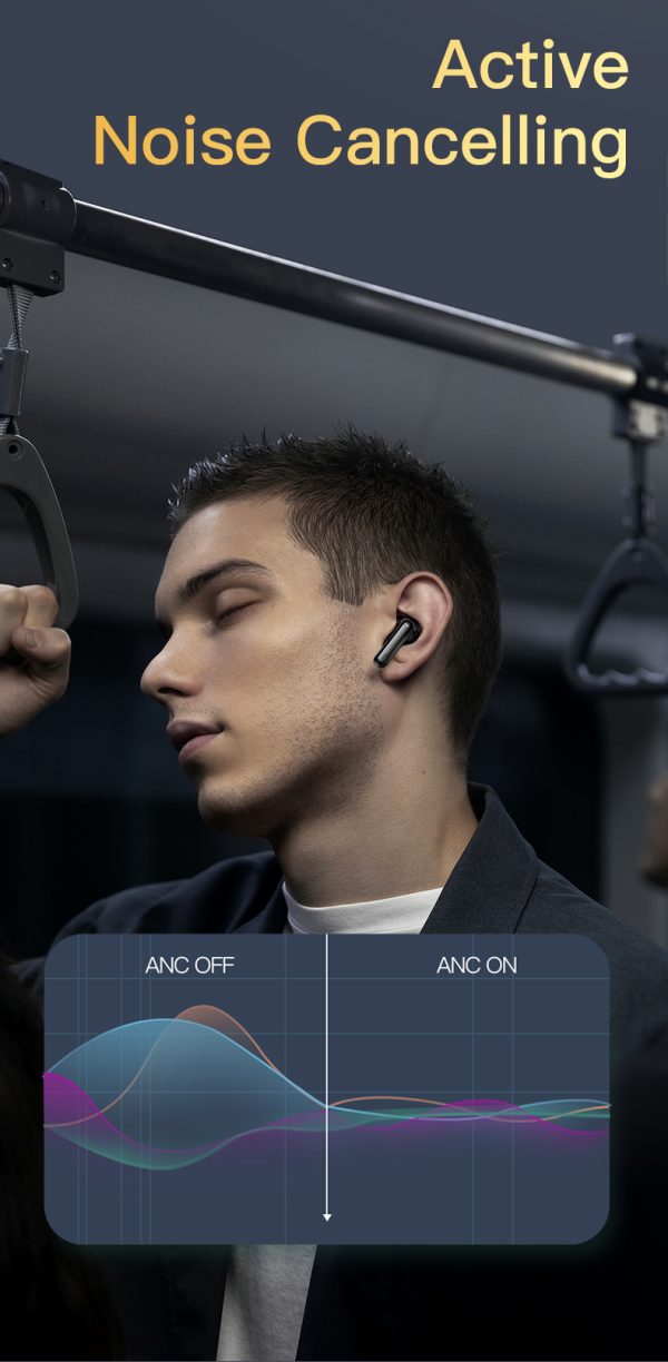 BJBJ A97 Pro TWS Earbuds Wite Smart Digital Display - BJBJEARBUDS