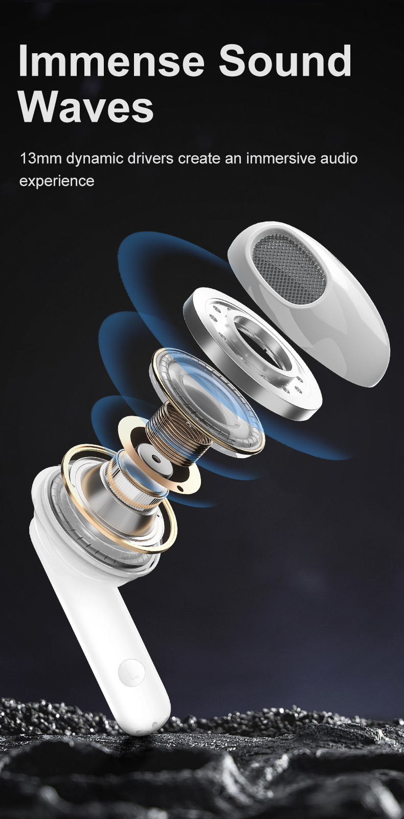 BJBJ J10 Pro True Wireless Earphones - BJBJEARBUDS