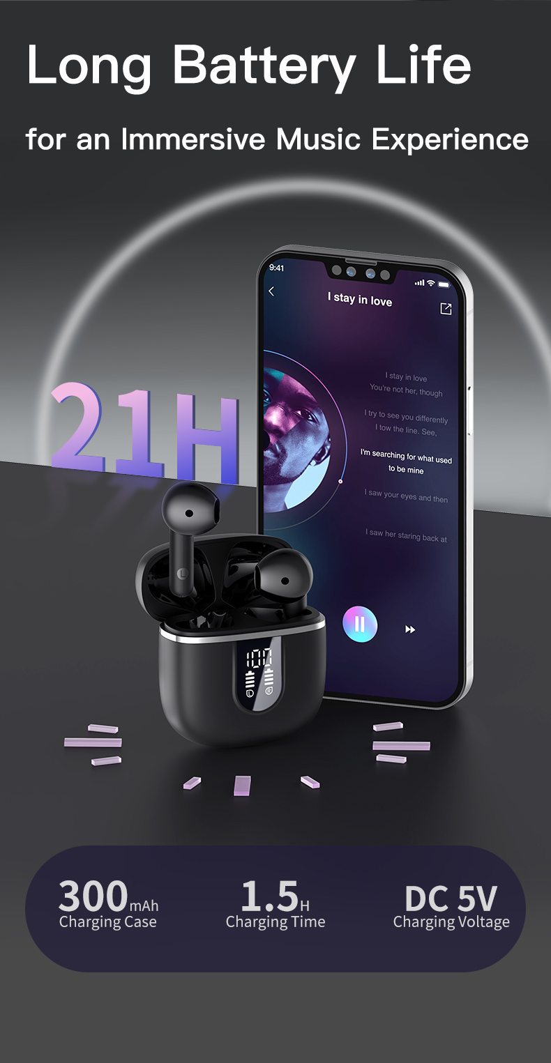 BJBJ J10 Pro True Wireless Earphones - BJBJEARBUDS